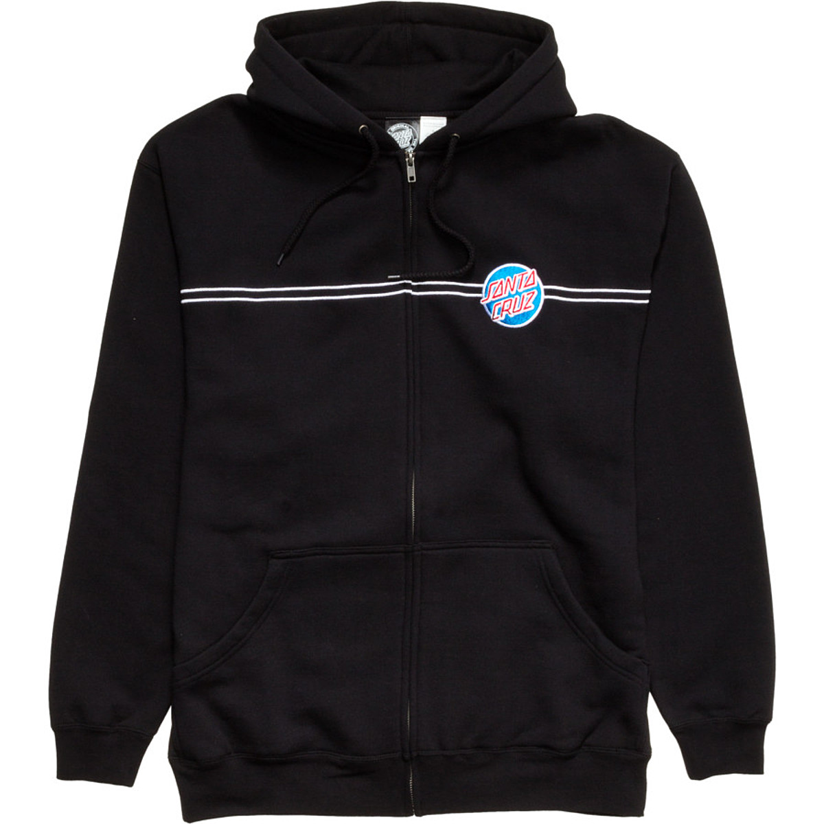 Santa Cruz Classic Dot Custom Full-Zip Hoodie - Men's - Clothing