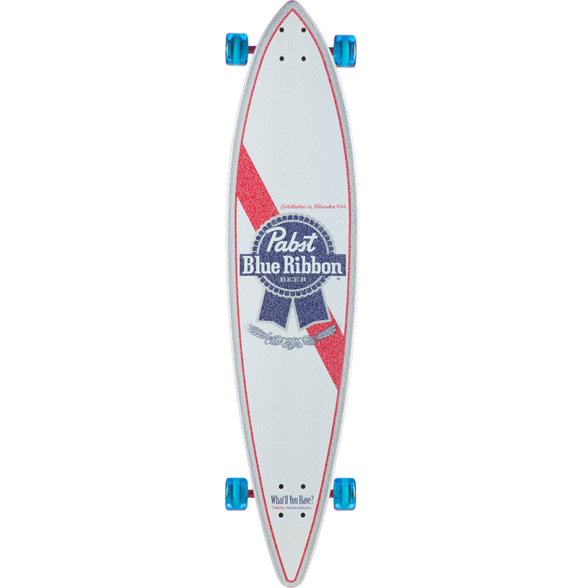 Santa Cruz PBR Pintail Longboard - Snowboard
