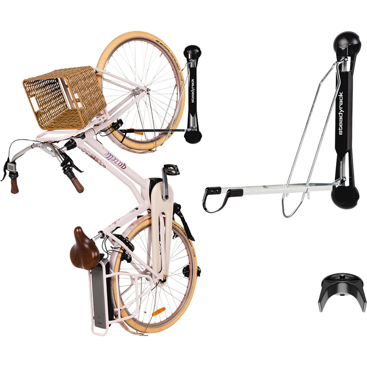 Steadyrack Pivoting Wall Storage Rack - Bike