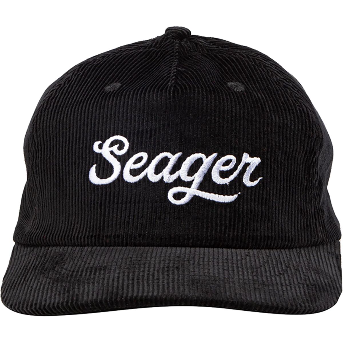Seager Co. Big Black Corduroy Snapback - Accessories