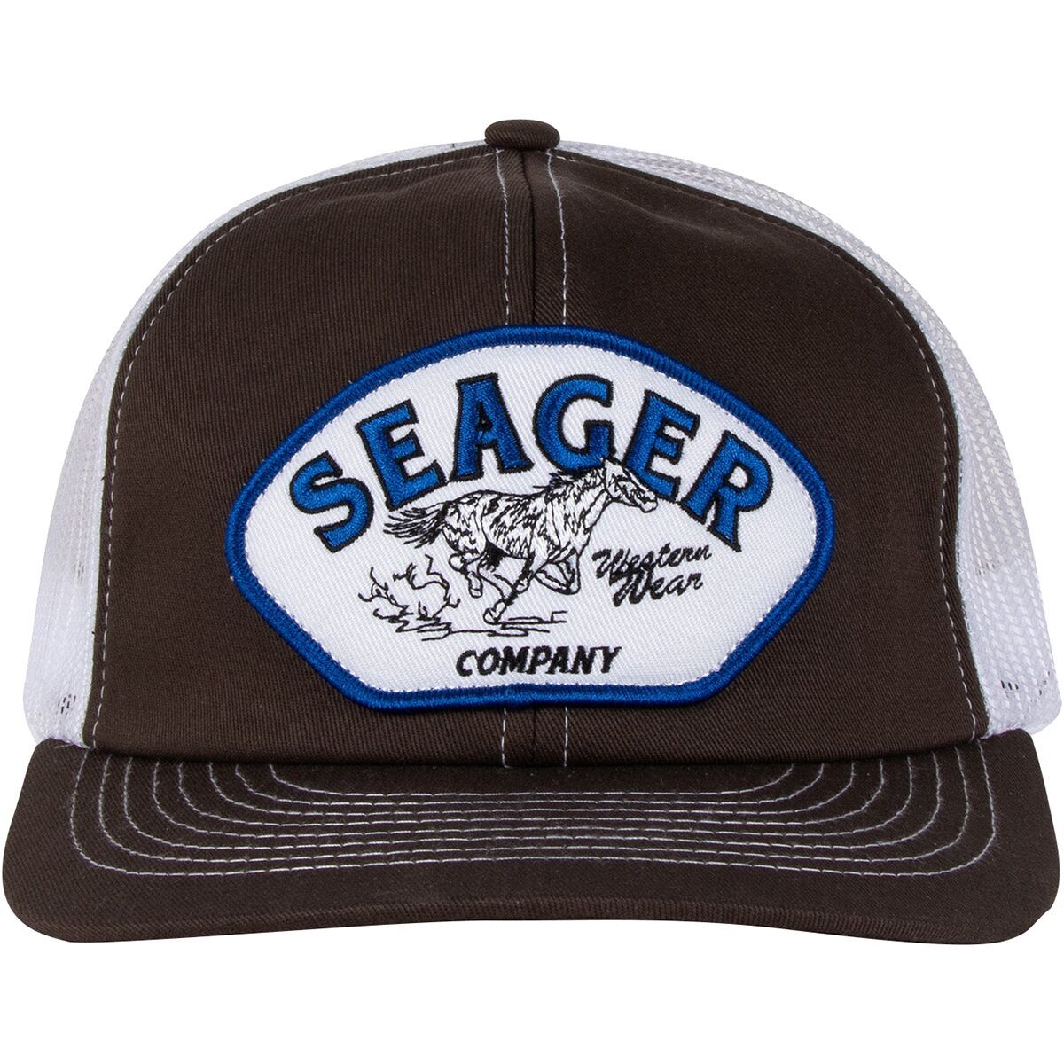 Seager Co. Heritage Mesh Snapback Hat - Accessories