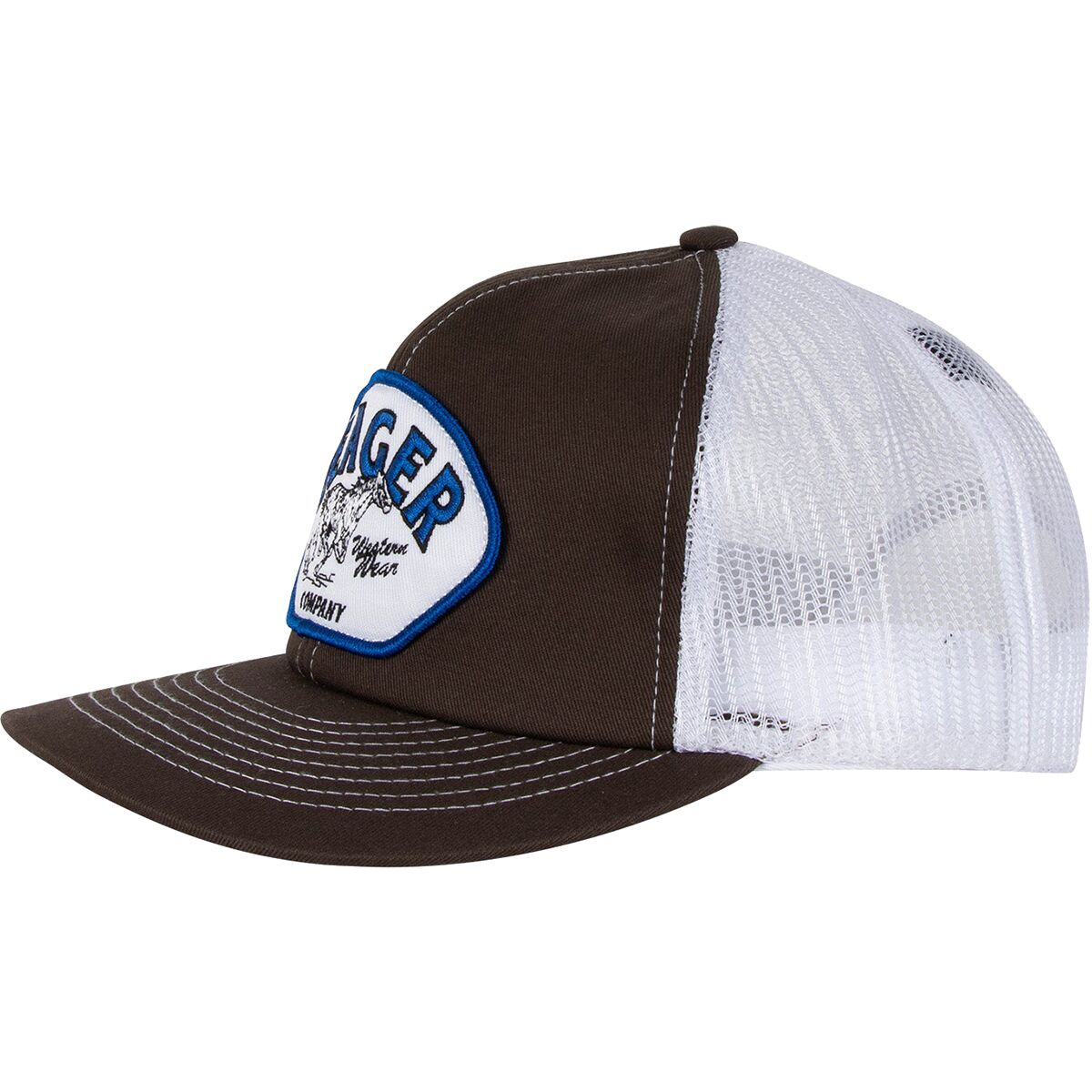 Seager Co. Heritage Mesh Snapback Hat - Accessories