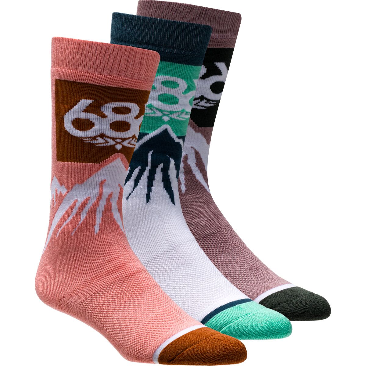 686 Peak Sock - 3-Pack - Women's - Accessories