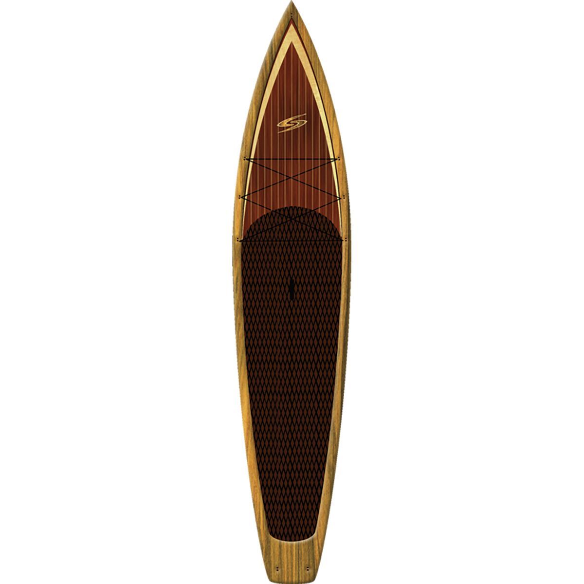 Surftech Flowmaster Wood Stand-Up Paddleboard - Paddle