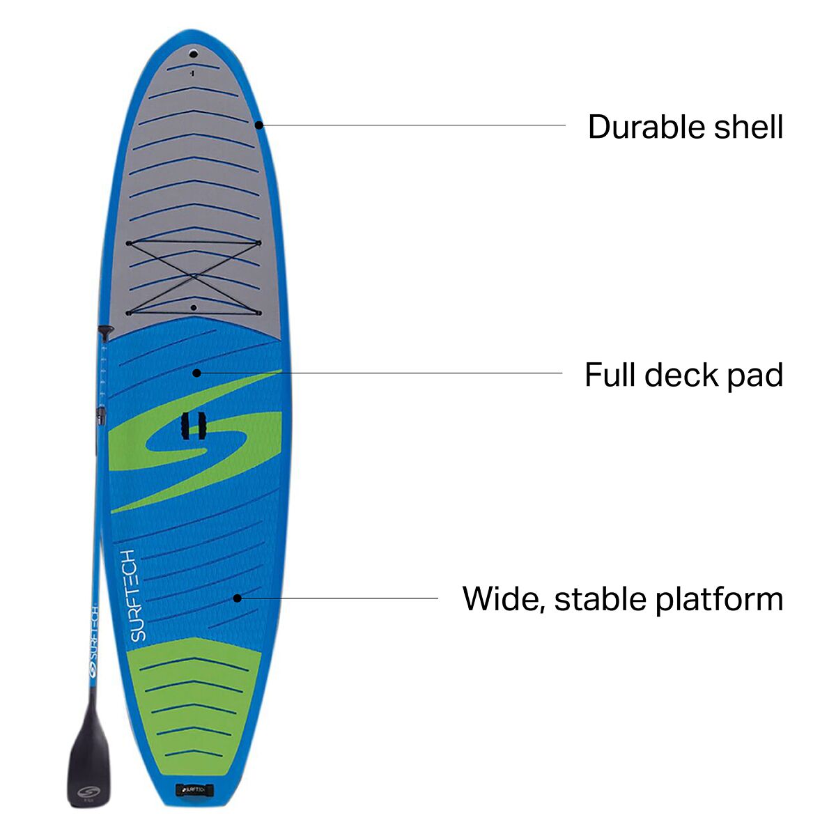 Surftech Lido Fleet Stand-Up Paddleboard - Paddle