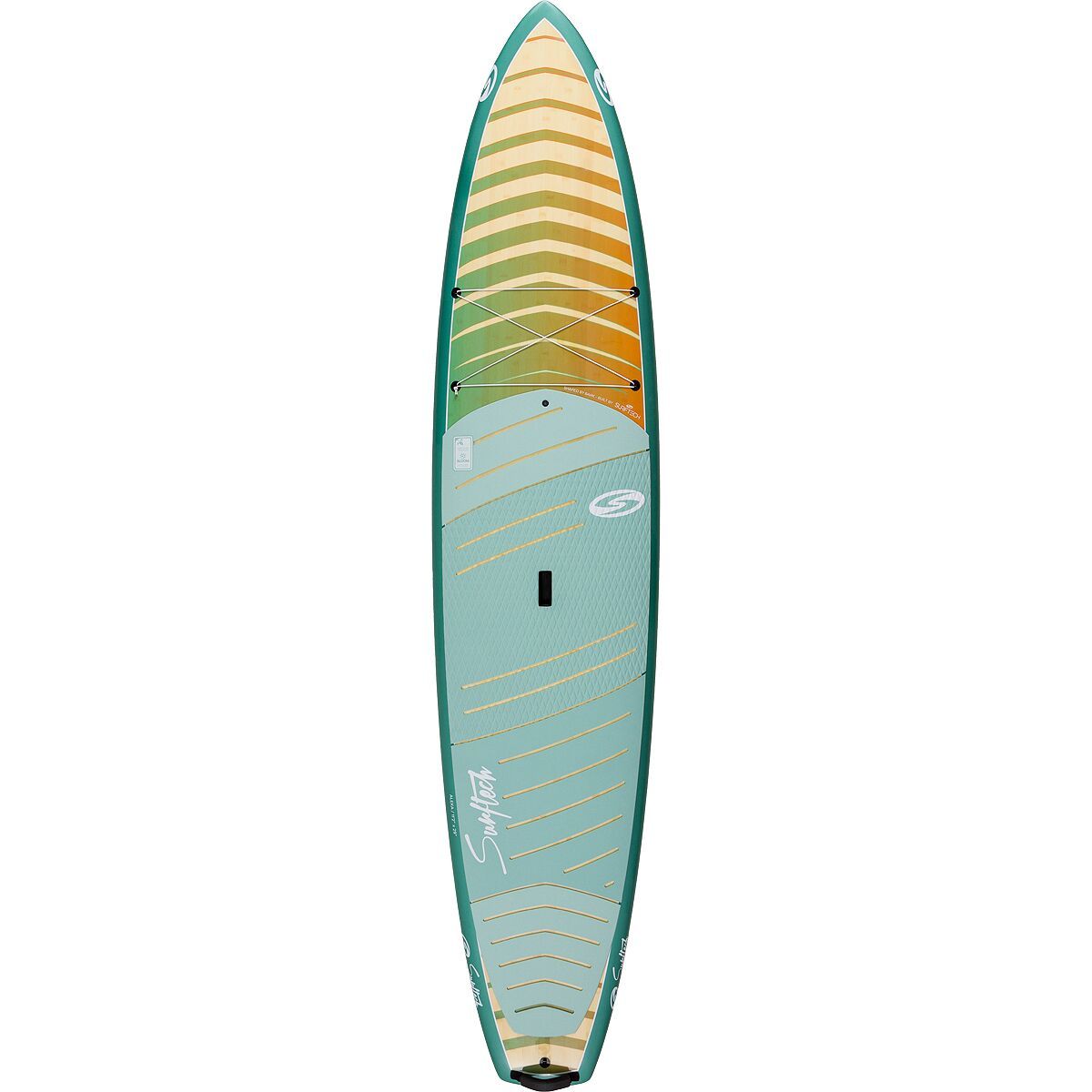Surftech x Prana Bark Aleka Tuflite V-Tech Stand-Up Paddleboard - Paddle