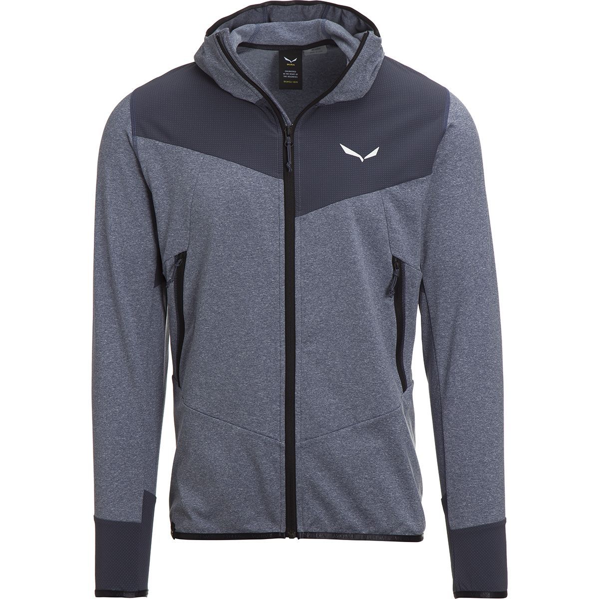 Salewa Agner Hybrid PL/DST Full-Zip Hoodie - Men's - Clothing