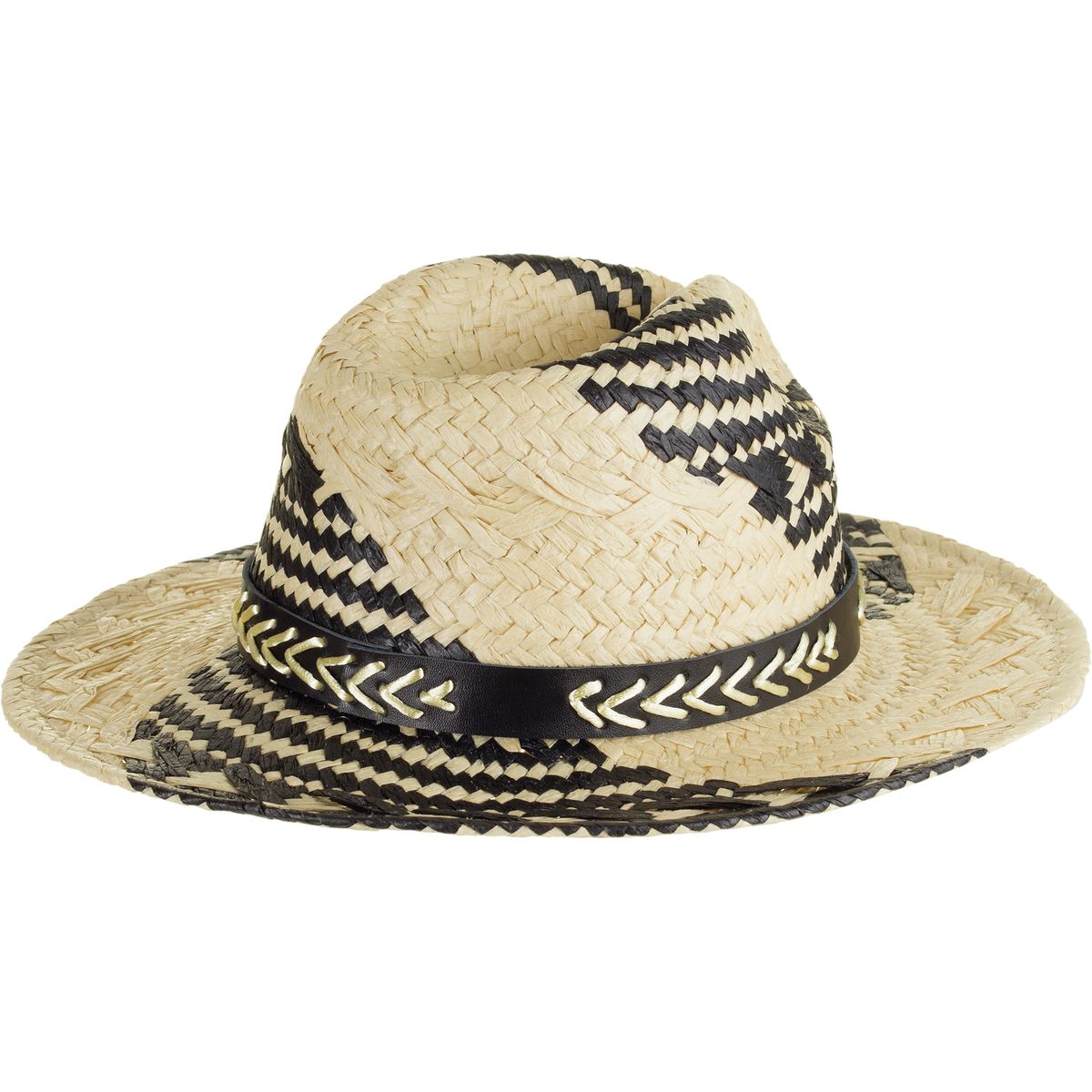 Seafolly Shady Lady Monochrome Fedora - Women's - Accessories