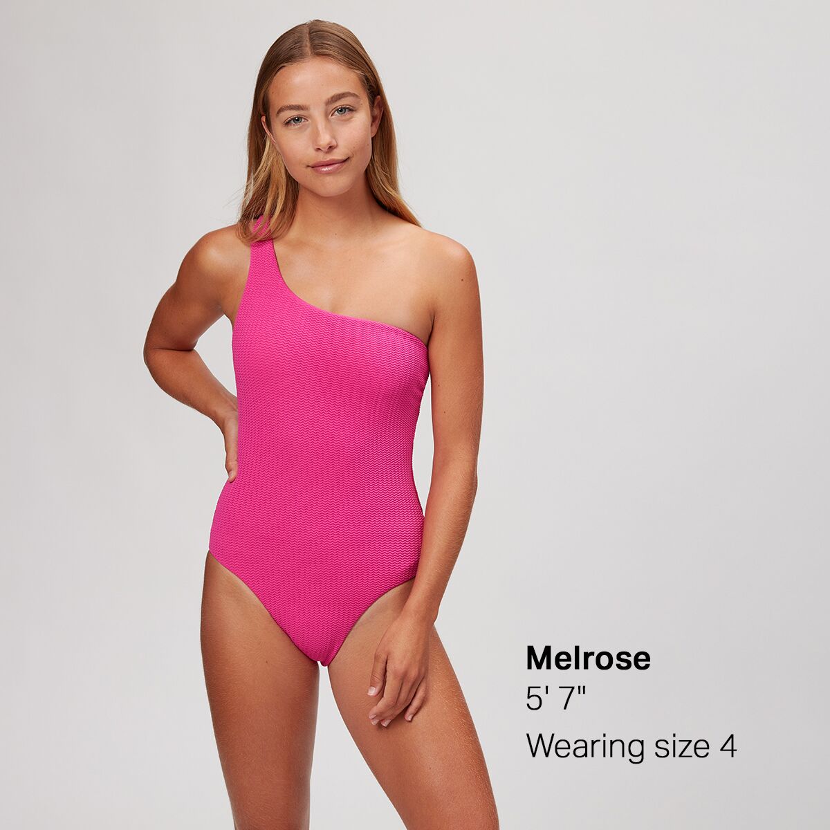 Seafolly Sea Dive One Shoulder Maillot One Piece Swimsuit Womens