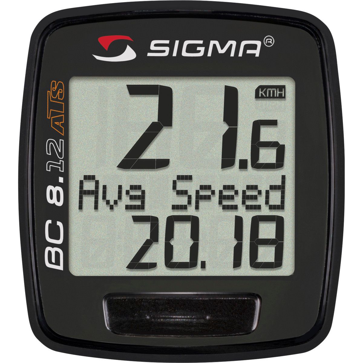Sigma BC8.12 ATS Wireless Bicycle Computer - Bike