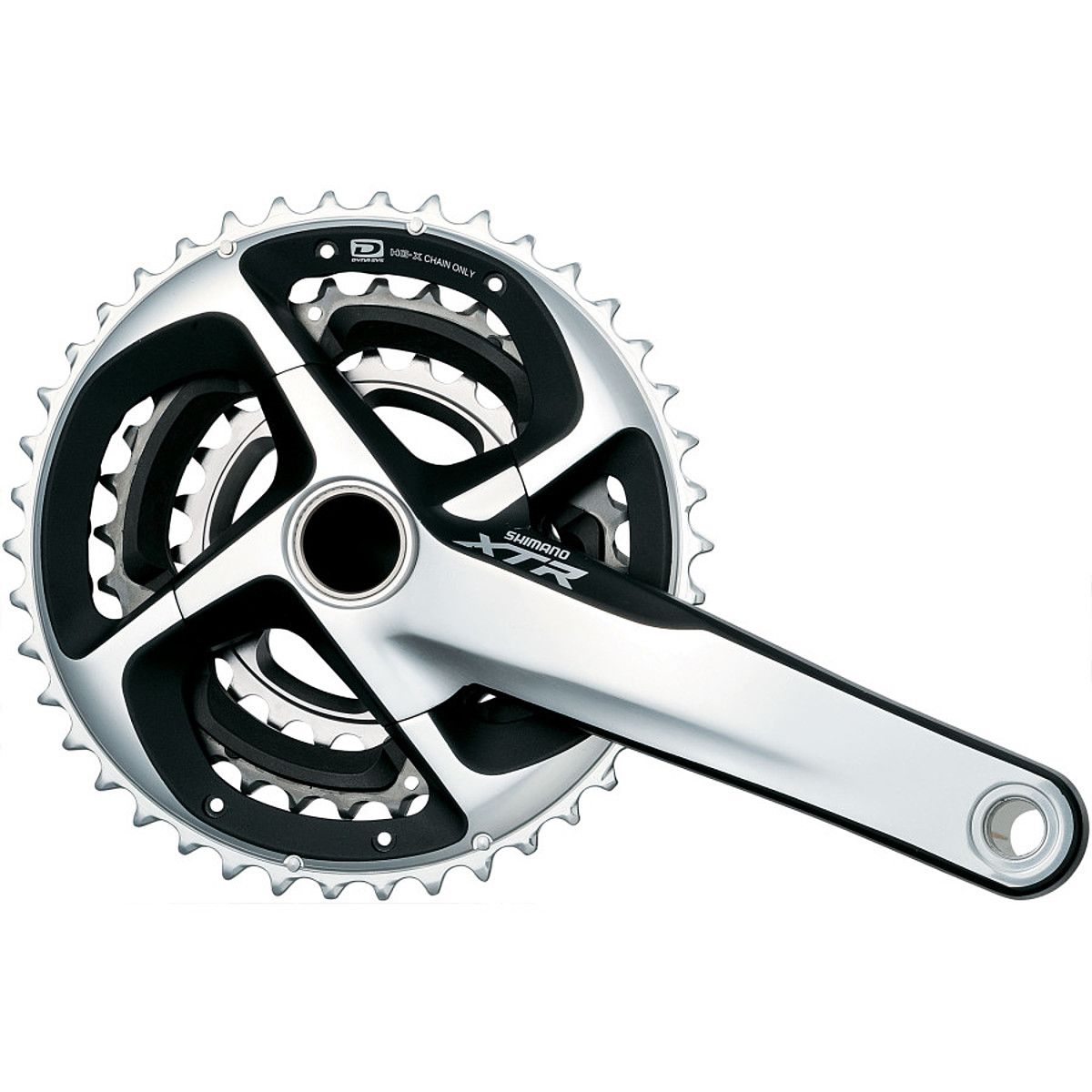 Shimano XTR Dyna-Sys FC-M980 BB93 Trail Triple Crankset - Bike