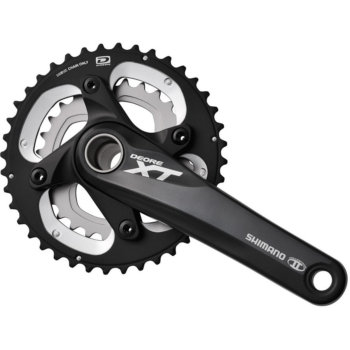 Shimano XT Dyna-Sys FC-M785 Double Crankset - Bike