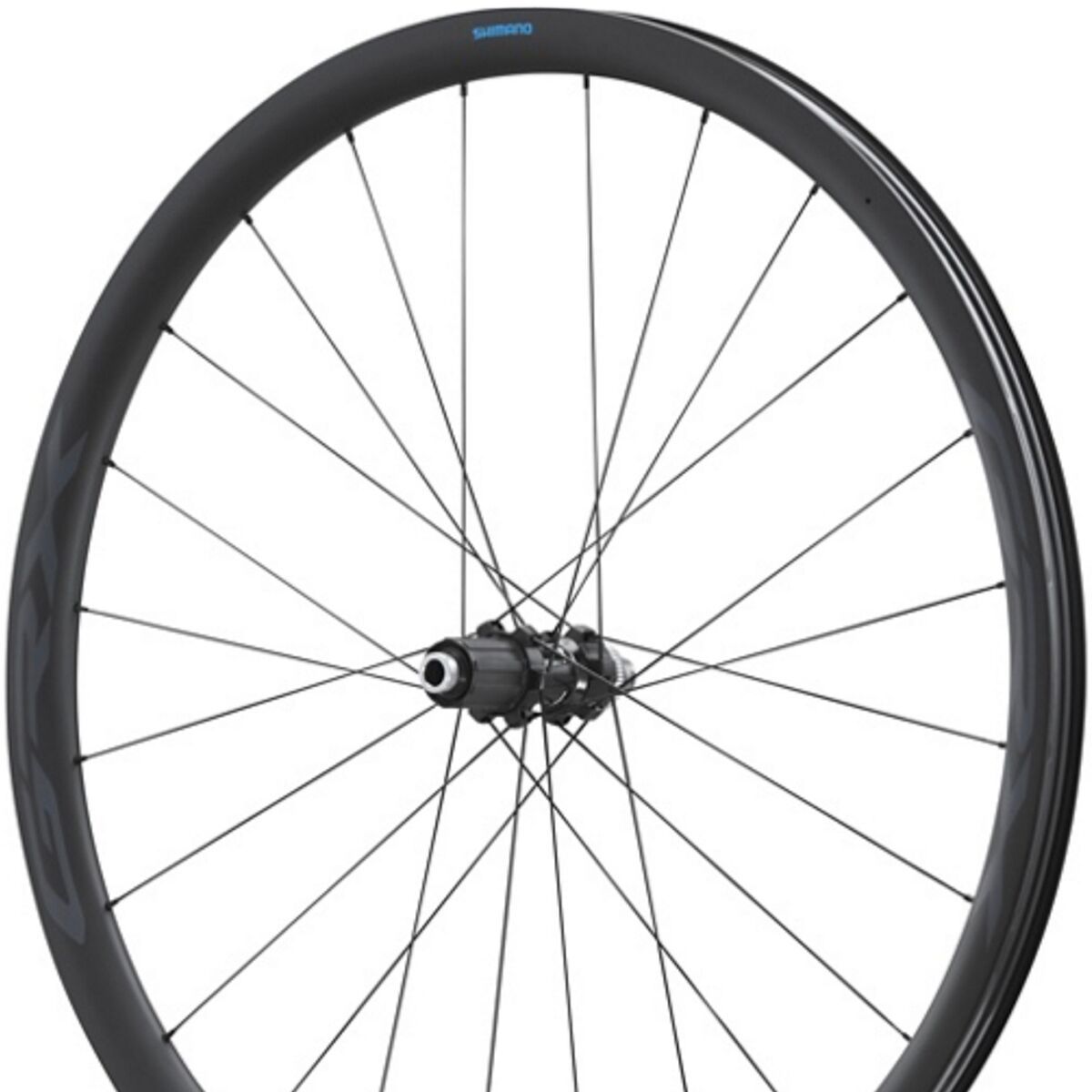 Shimano GRX WH-RX870 Carbon Gravel Wheel - Tubeless - Bike