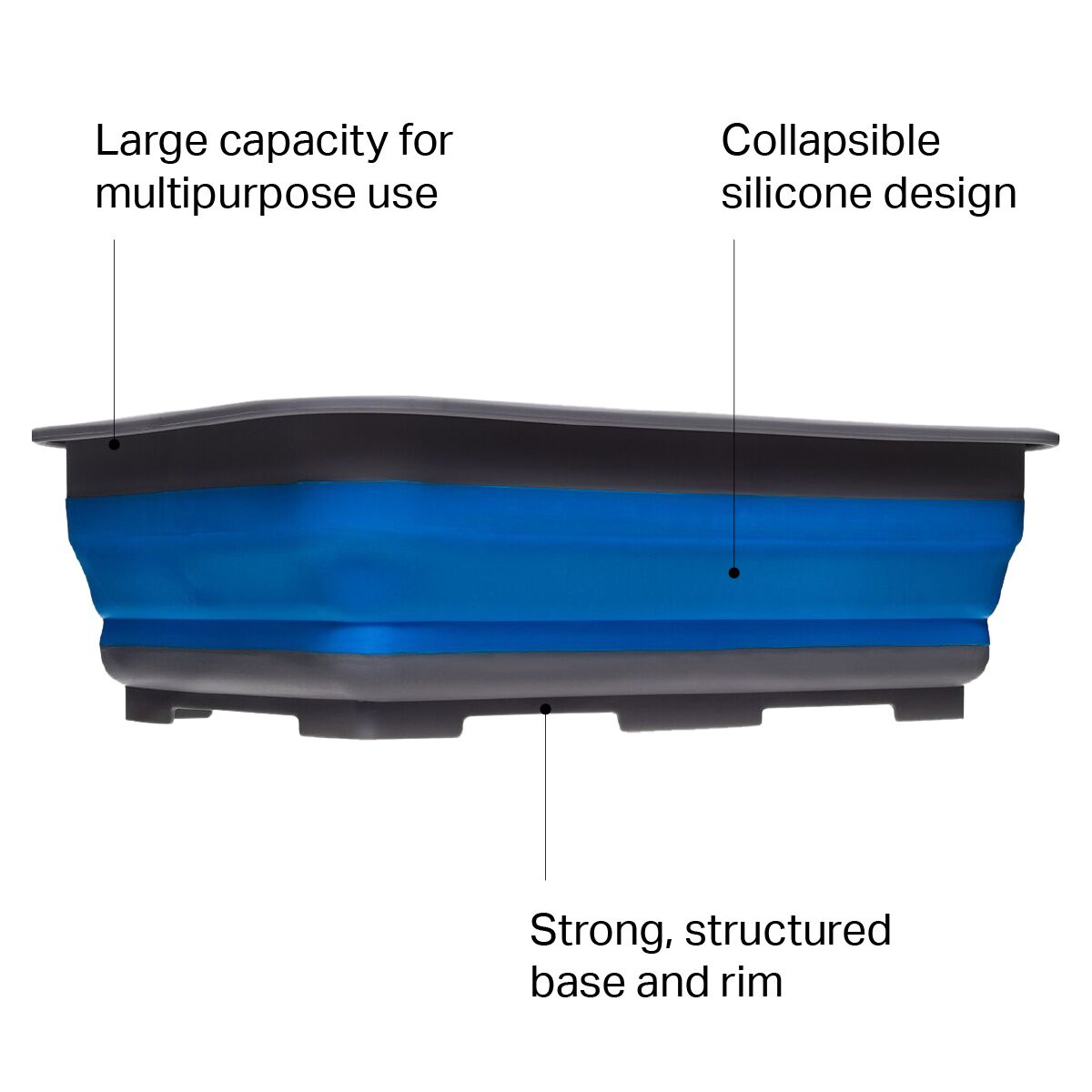 Stoic Collapsible Washing Basin - Hike & Camp