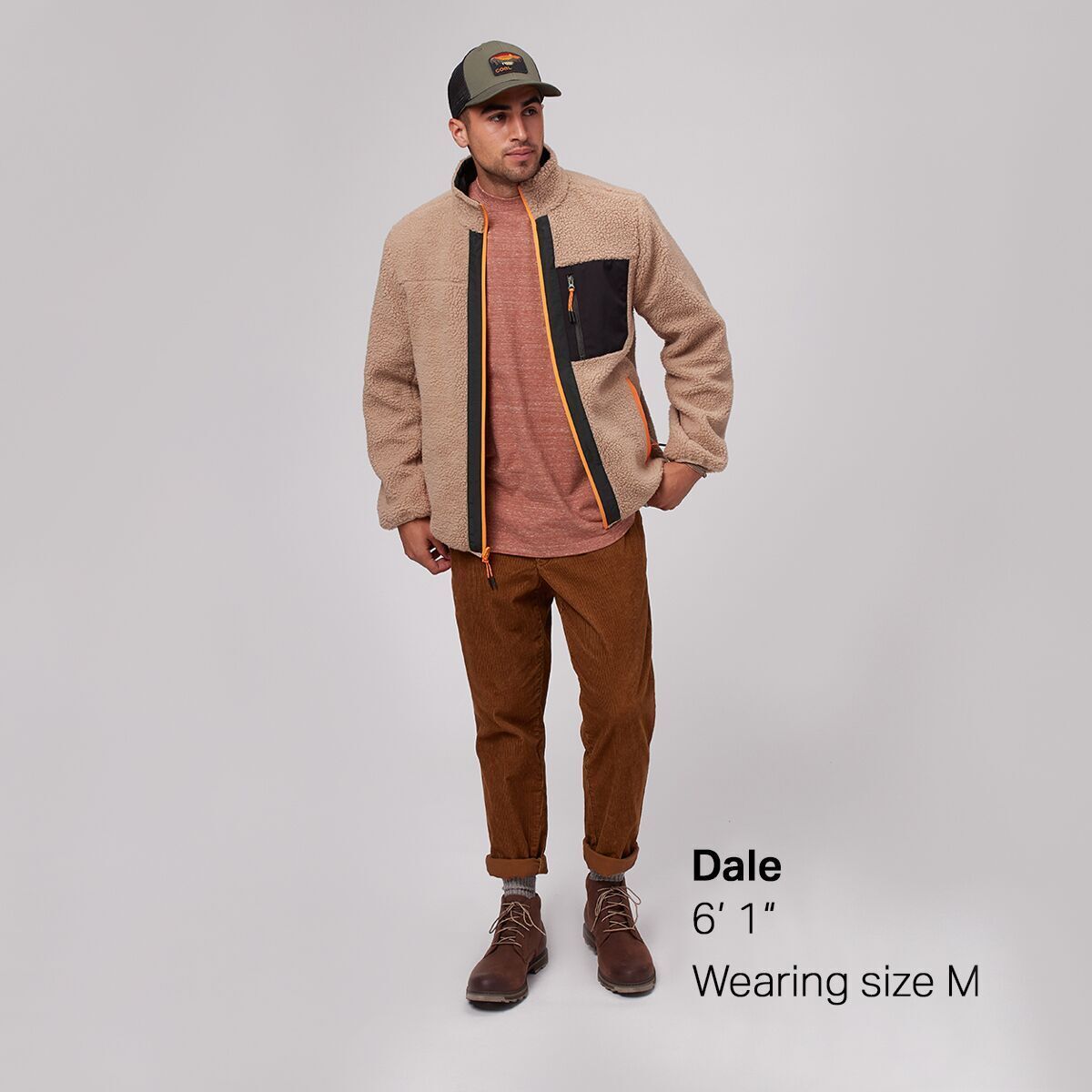 Stoic Reversible Mixed Media Sherpa Jacket - Men's - Clothing