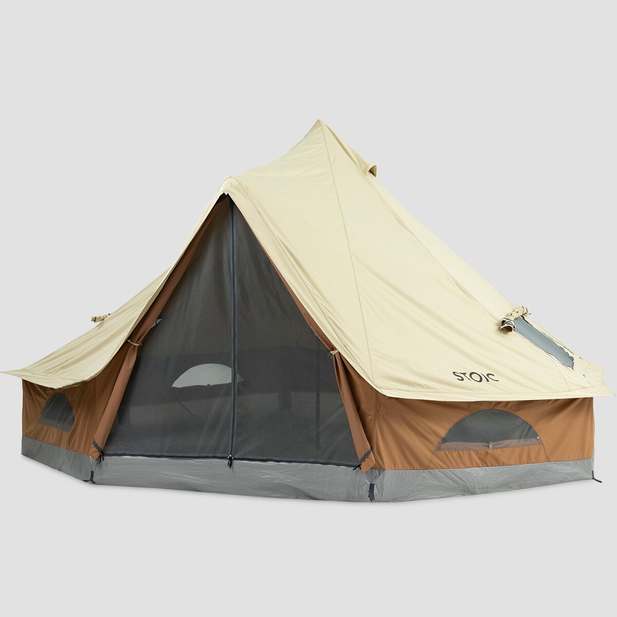 Stoic Bell Tent: 6-Person 3-Season - Hike & Camp