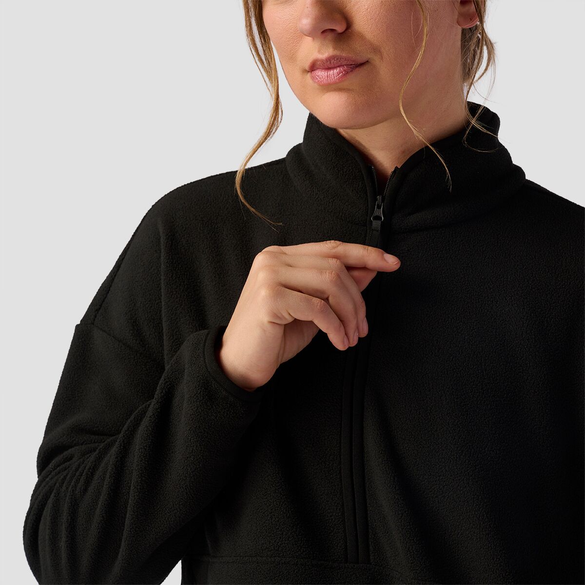 Stoic 1/4 Zip Micro Fleece Sweatshirt - Women's - Clothing