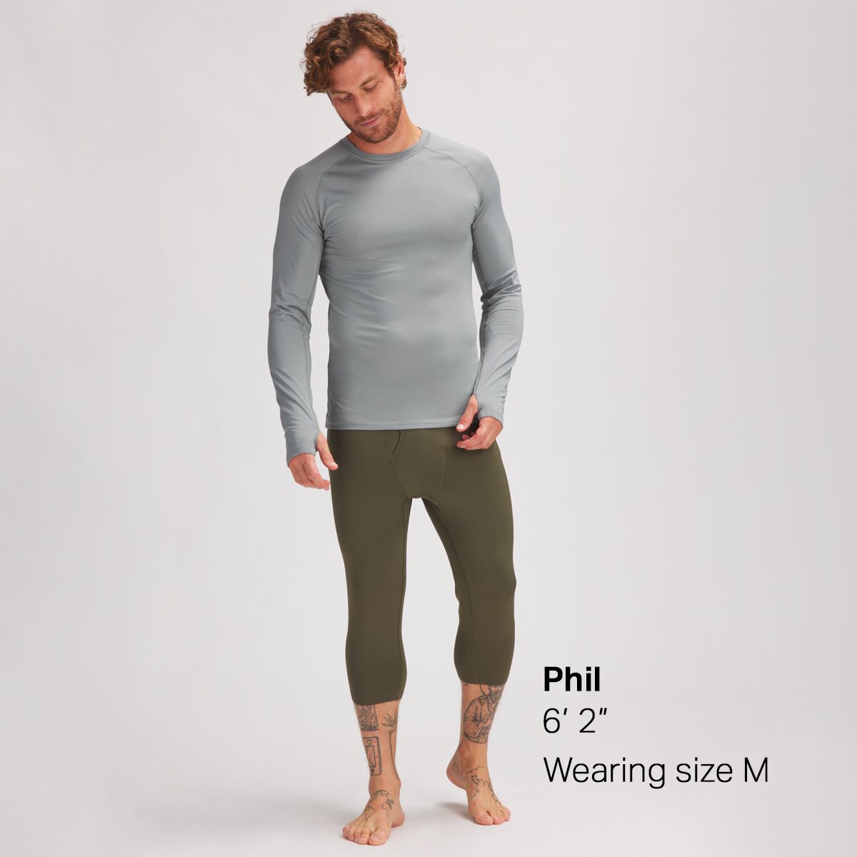 Stoic Lightweight Poly Calf-Length Baselayer Bottom - Men's - Clothing