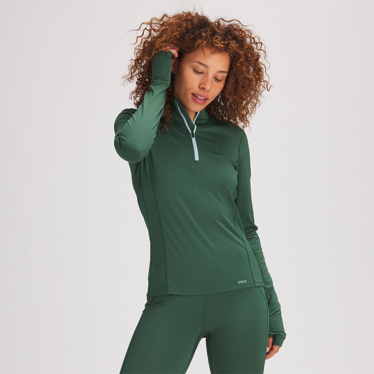 Stoic Lightweight Poly 1/4-Zip Baselayer Top - Women's - Clothing