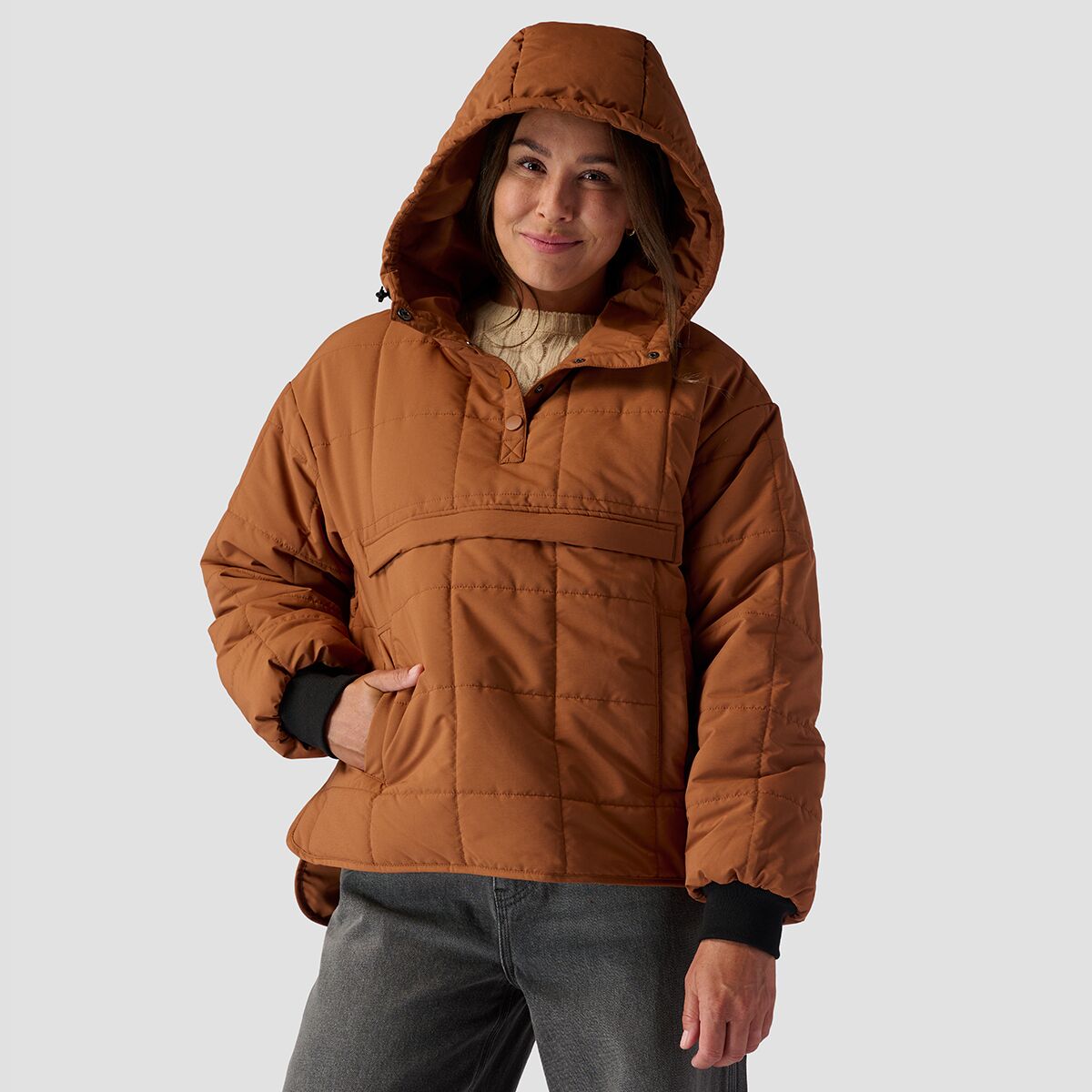 Stoic Quilted 1/2 Snap Pullover - Women's - Clothing