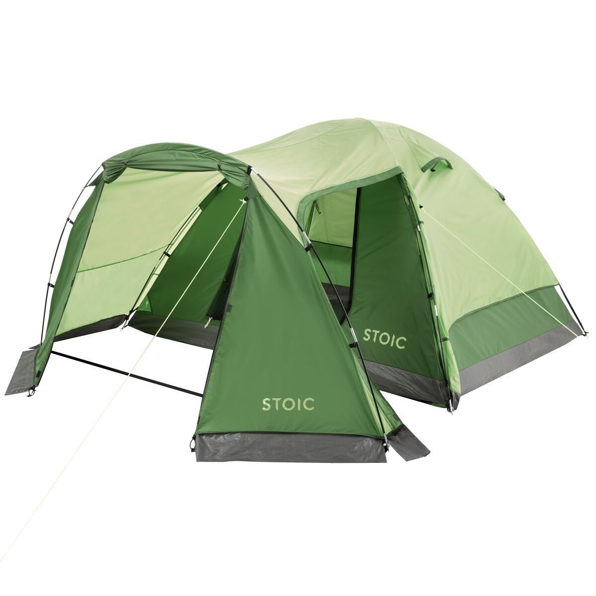 Stoic Dome Tent + Vestibule: 4-Person 3-Season - Hike & Camp