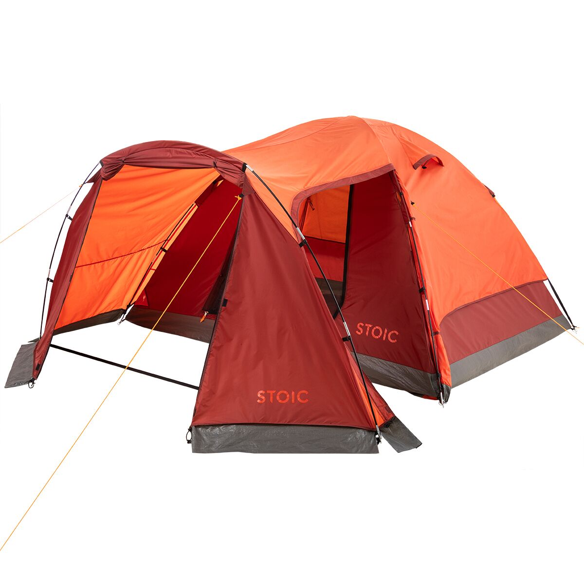 Stoic Dome Tent + Vestibule: 4-Person 3-Season - Hike & Camp