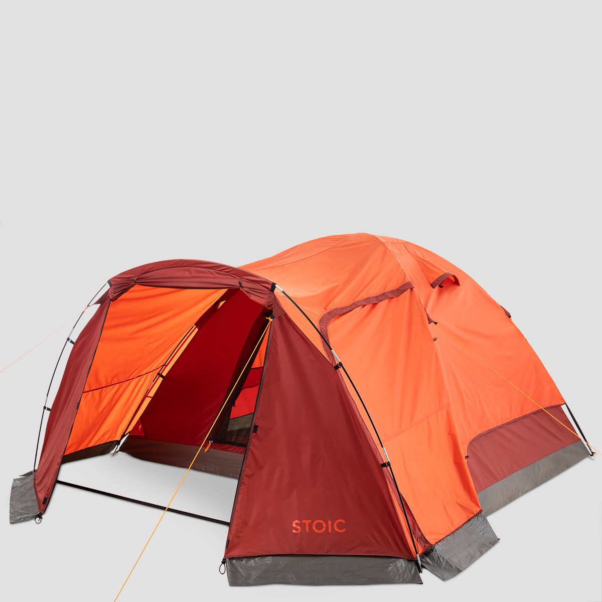 Stoic Dome Tent + Vestibule: 4-Person 3-Season - Hike & Camp