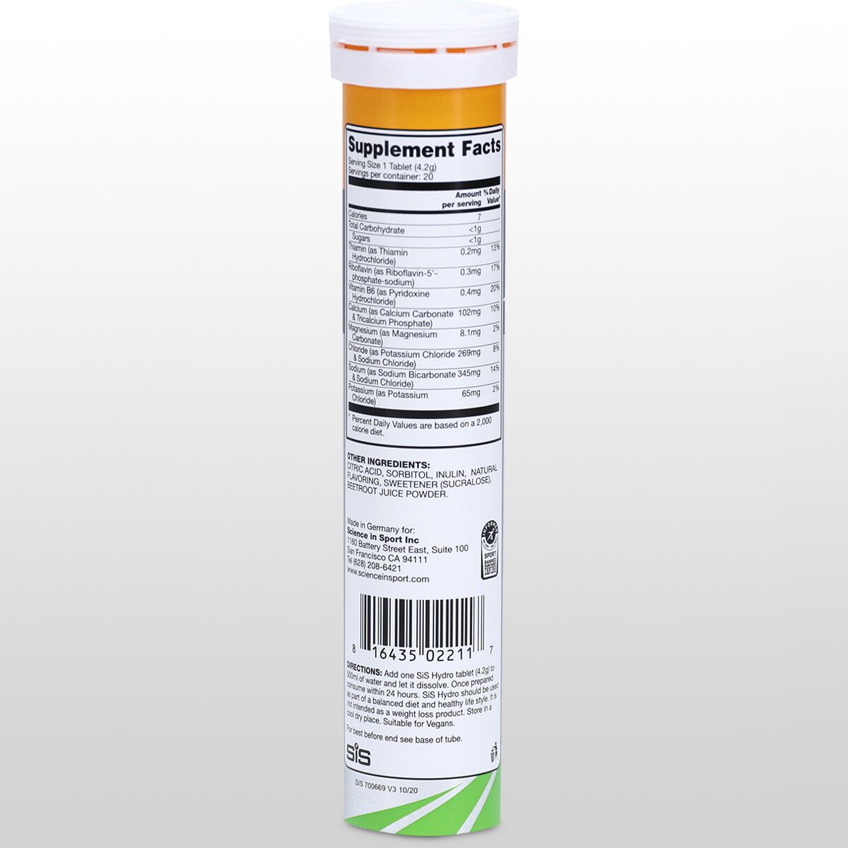 Science in Sport GO Hydro Tablets - Bike