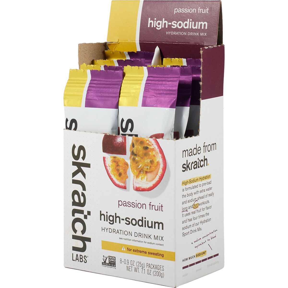 Skratch Labs High-Sodium Hydration Drink Mix - 8-Pack - Bike