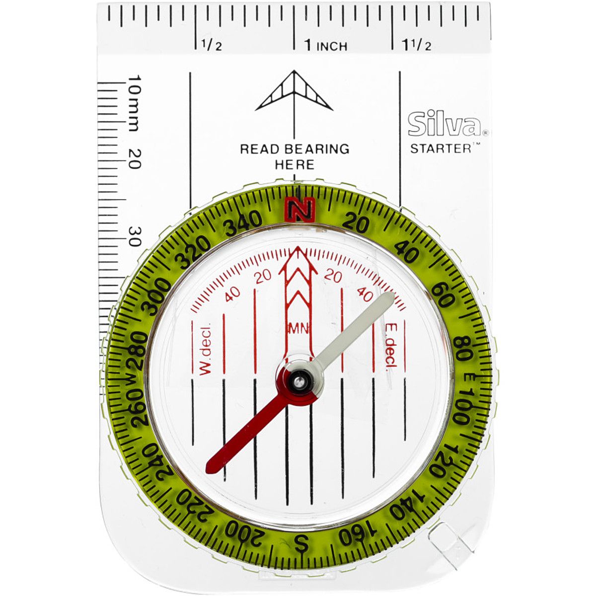 Silva Starter Hi-Vis Compass - Hike & Camp