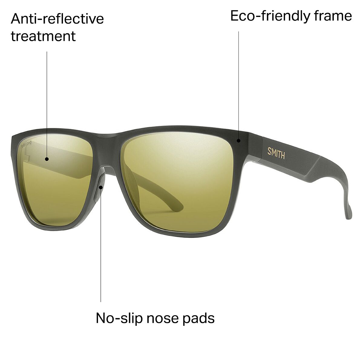 Smith Lowdown XL 2 Polarized Sunglasses