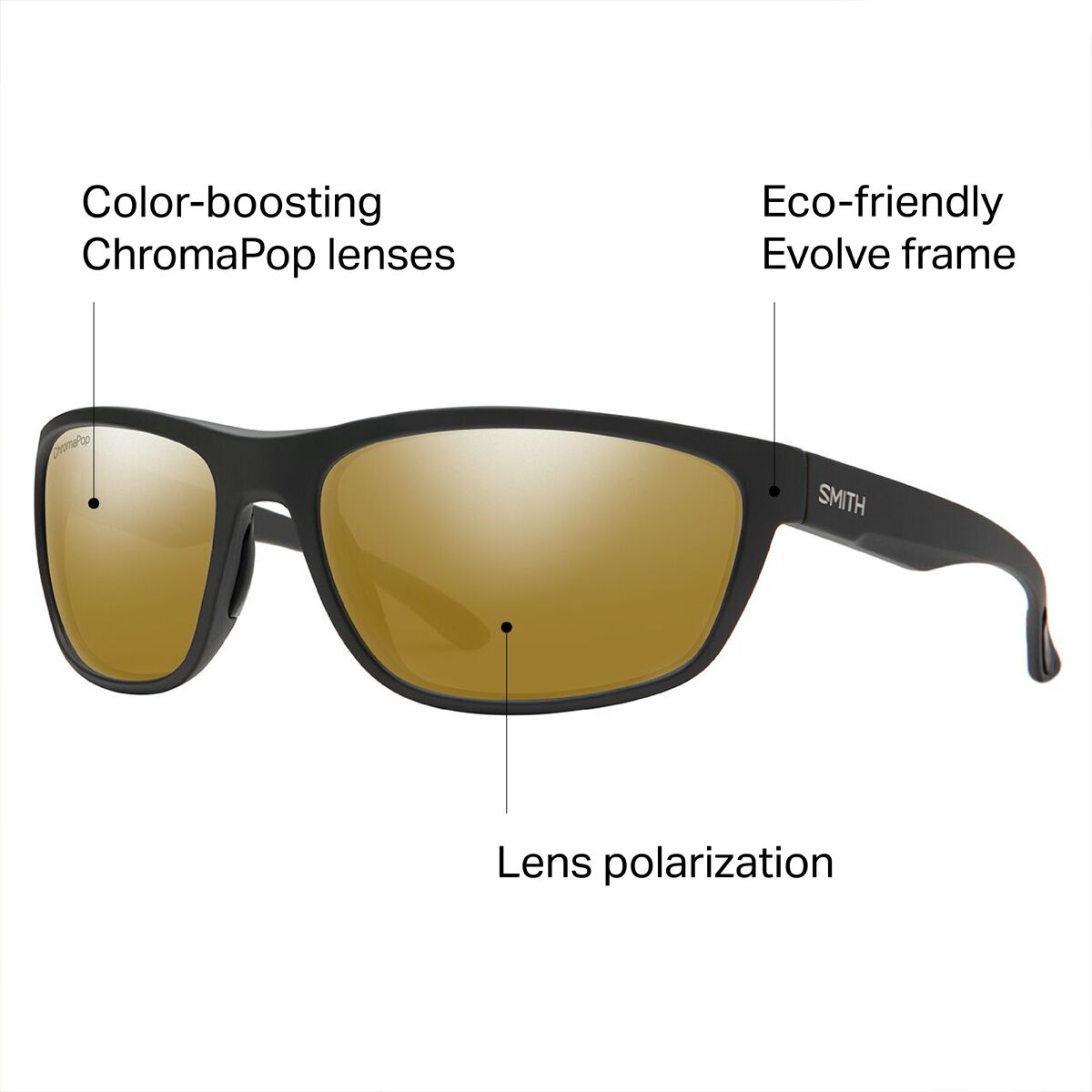 Smith Redding Glass ChromaPop Polarized Sunglasses | Backcountry.com
