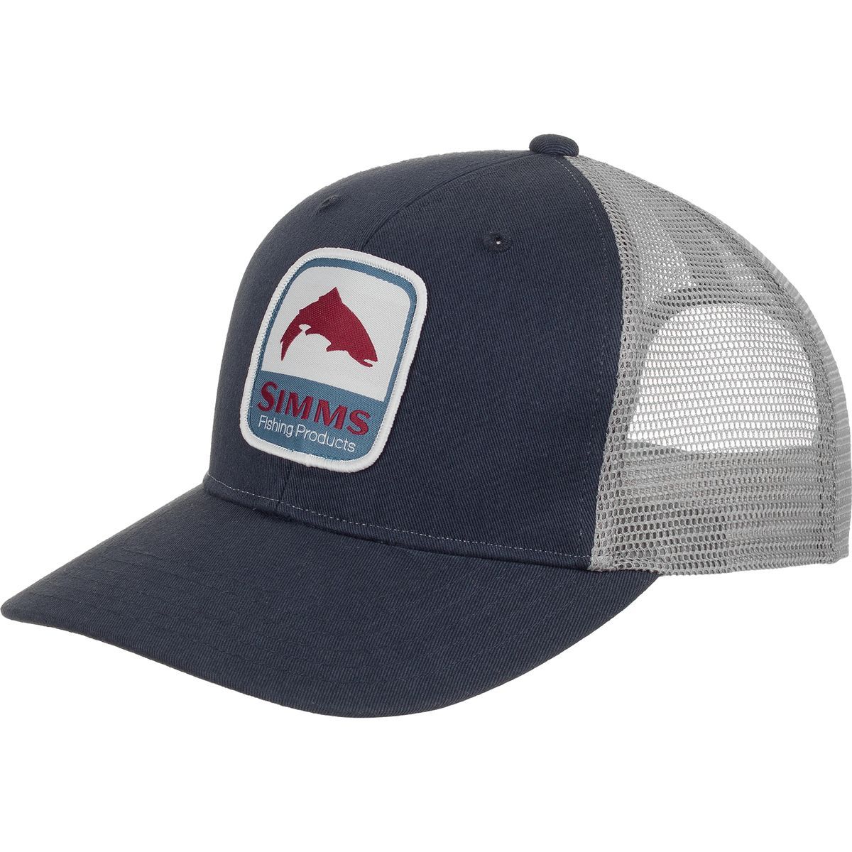 Simms Patch Trucker Hat - Fishing