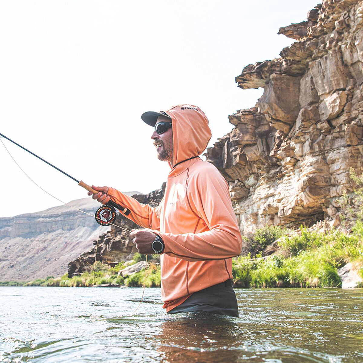 Simms SolarFlex Hooded Pullover - Men's - Clothing