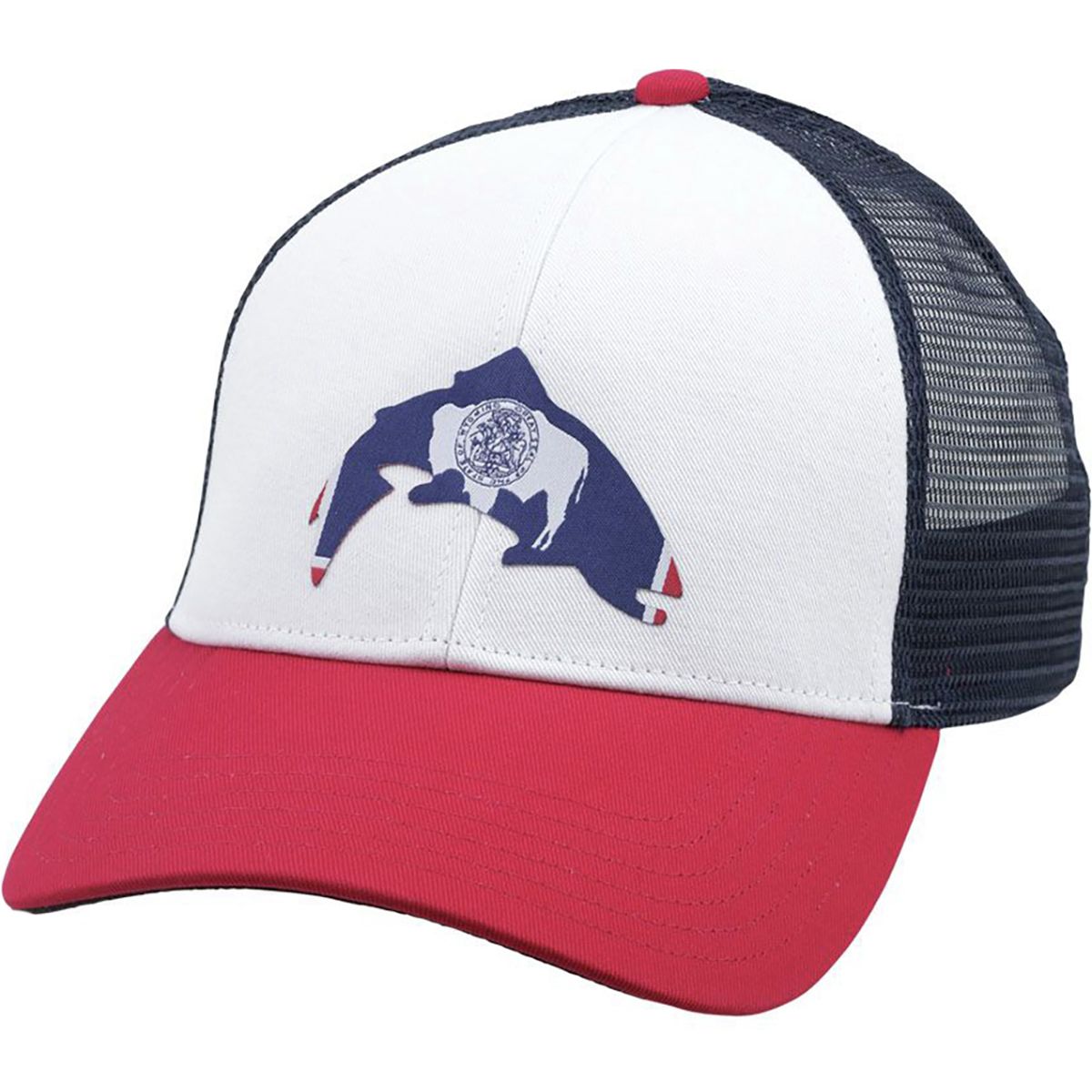 Simms Wyoming Patch Trucker Hat - Fishing
