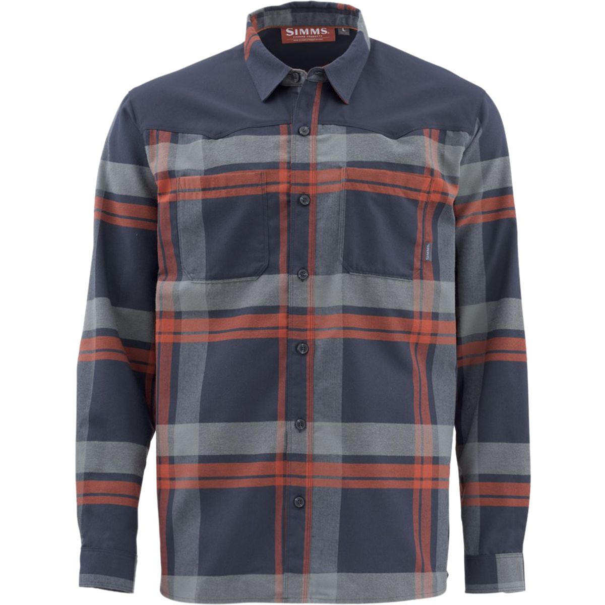 Simms Black's Ford Flannel Shirt - Men's - Clothing