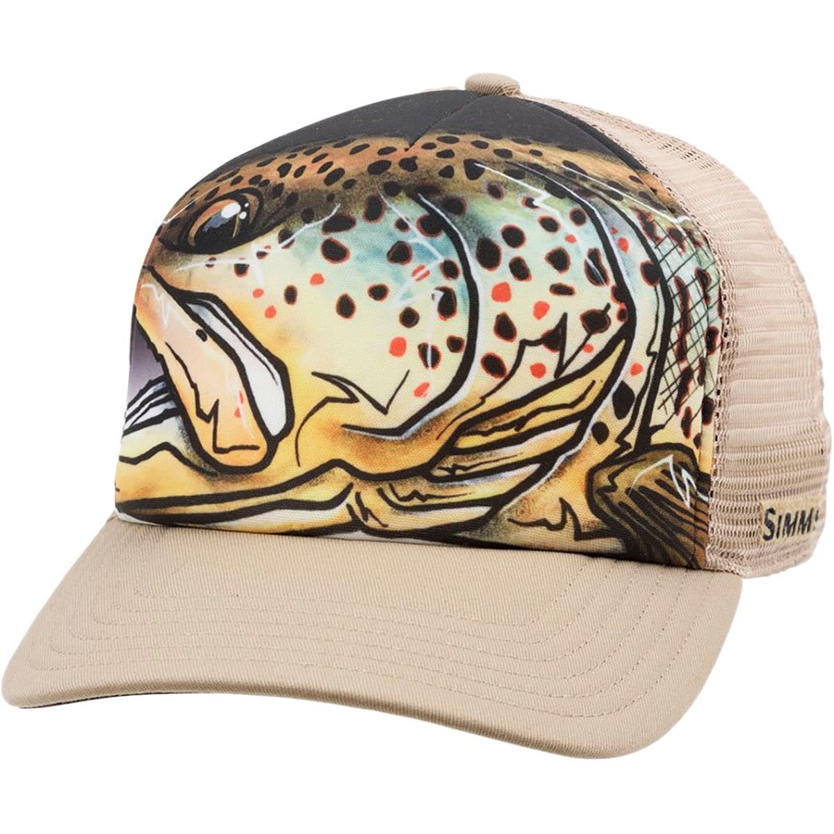 Simms Artist Series 5-Panel Trucker Hat - Fly Fishing