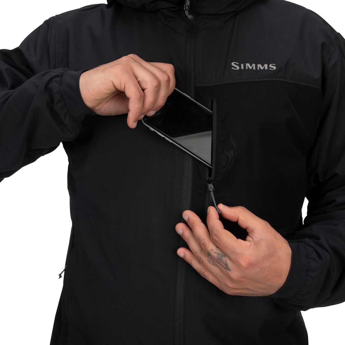 Simms Flyweight Access Hooded Jacket - Men's - Clothing