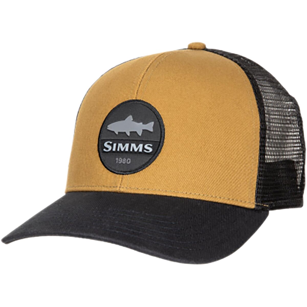Simms Trout Patch Trucker Hat - Fly Fishing