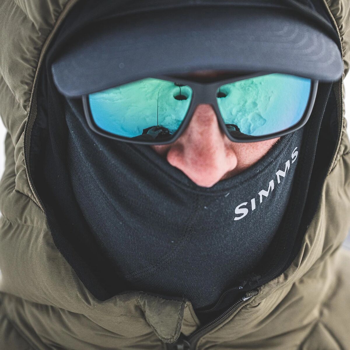 Simms Lightweight Wool Neck Gaiter - Fishing