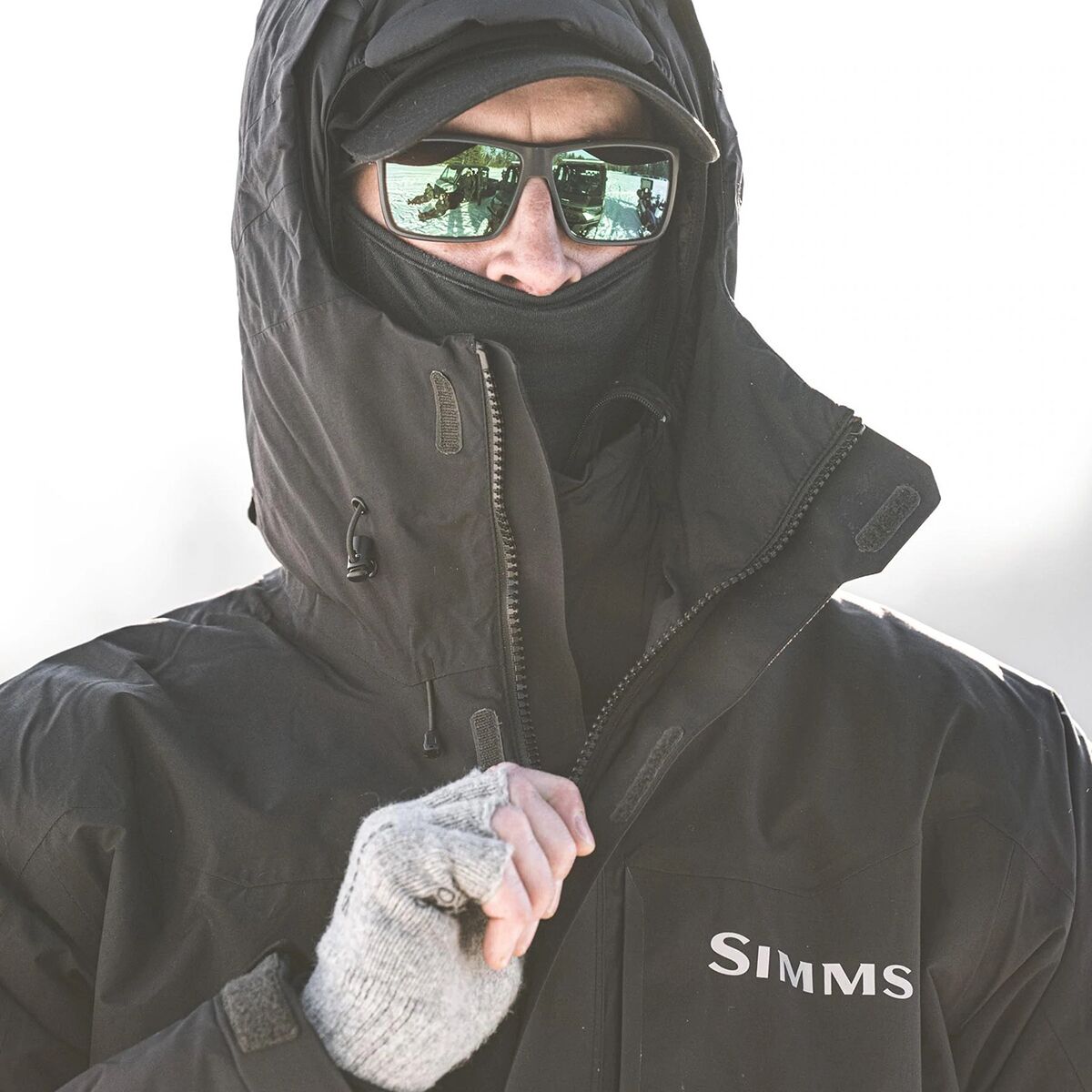 Simms Lightweight Wool Neck Gaiter - Fishing