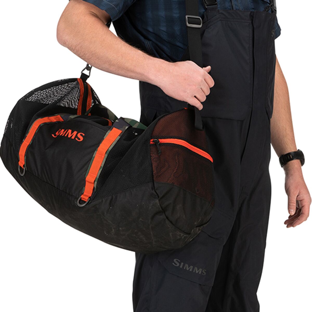Simms Challenger Mesh 60L Duffel - 60L Bag - Fly Fishing