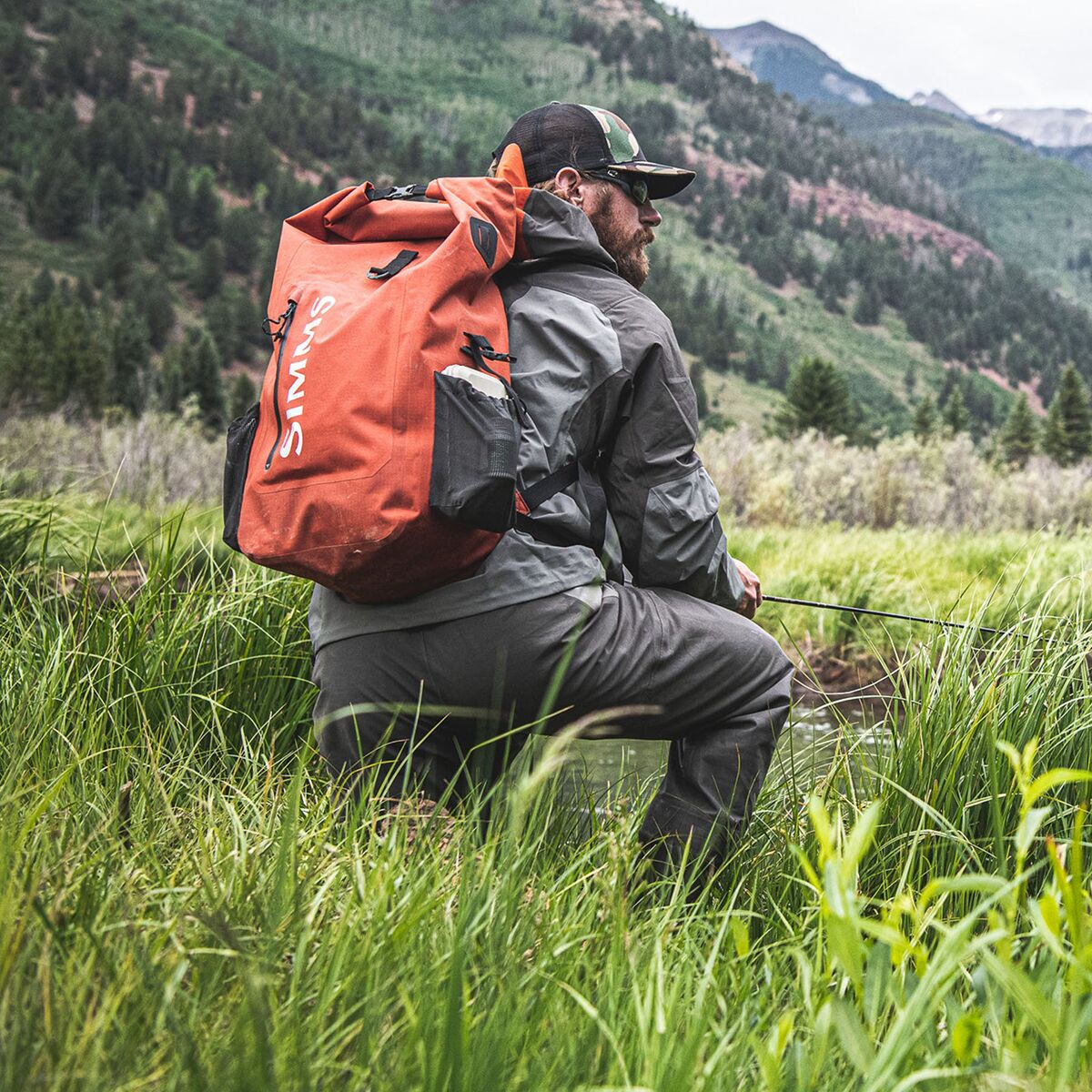 Simms Dry Creek Rolltop Backpack - Travel