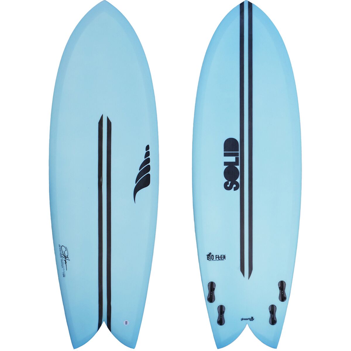 Solid Surfboards The Throwback Fish Surfboard | Backcountry.com