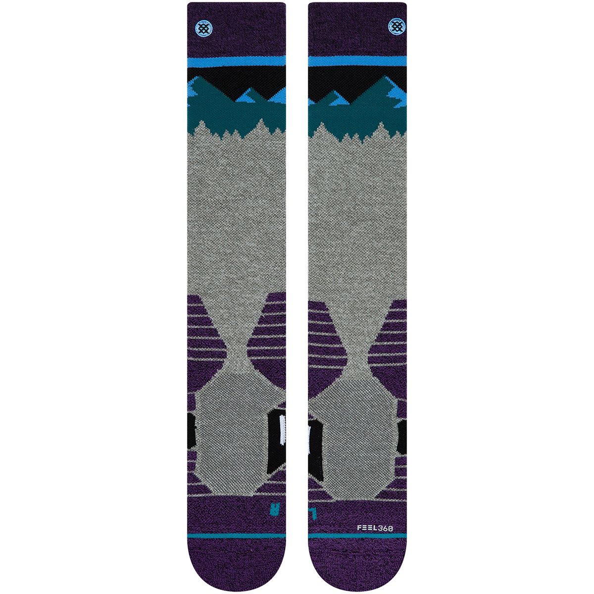 Stance Ridge Line Merino Wool Ski Sock - Men's - Accessories