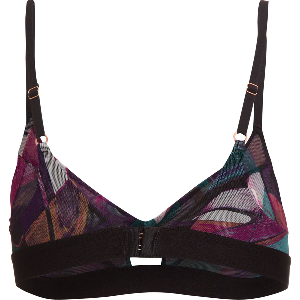 Stance Twisted Triangle Sheer Bralette - Women's - Clothing
