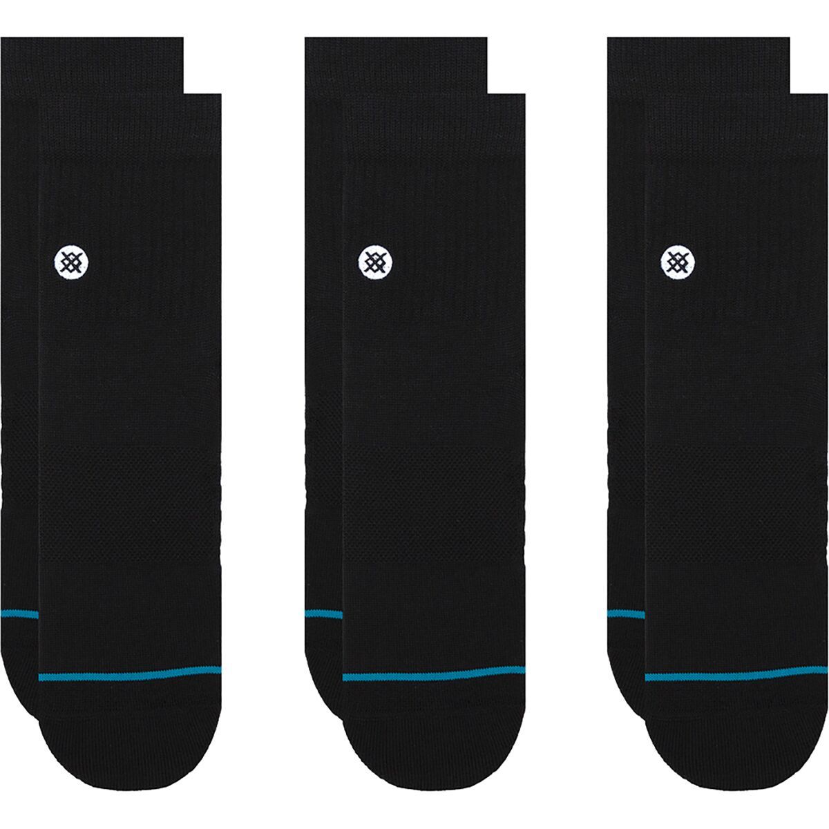 Stance Icon Quarter Sock - 3-Pack - Accessories