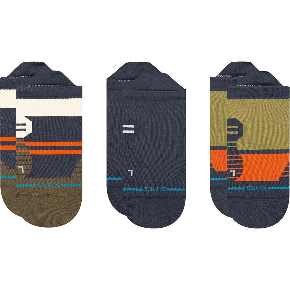 Stance Route UL Tab Sock - 3-Pack - Clothing