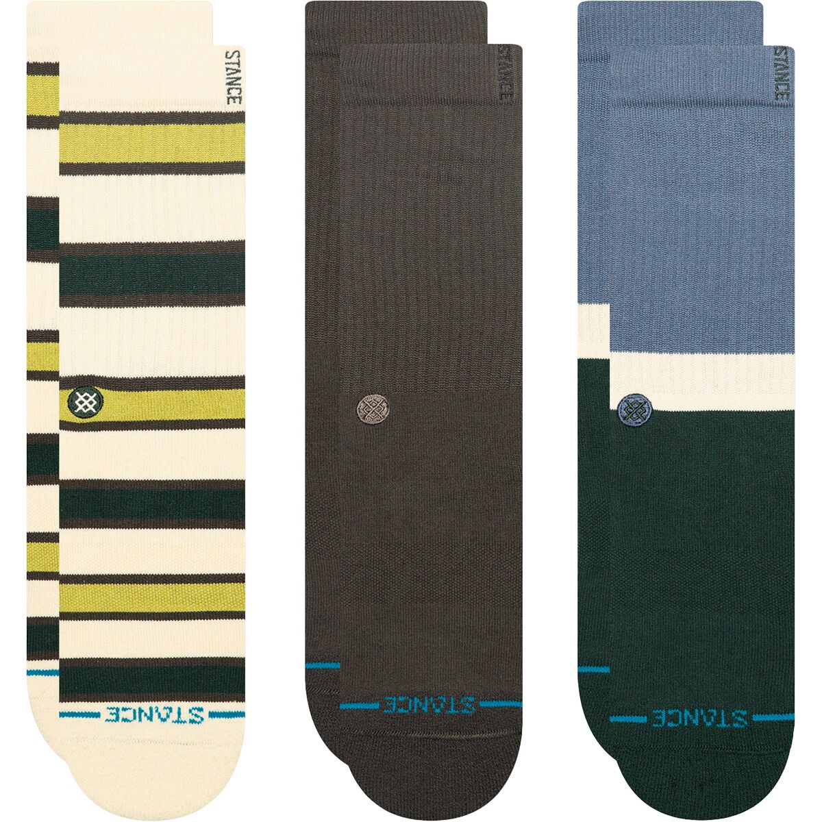 Stance The Devon Crew Sock - 3-Pack - Accessories
