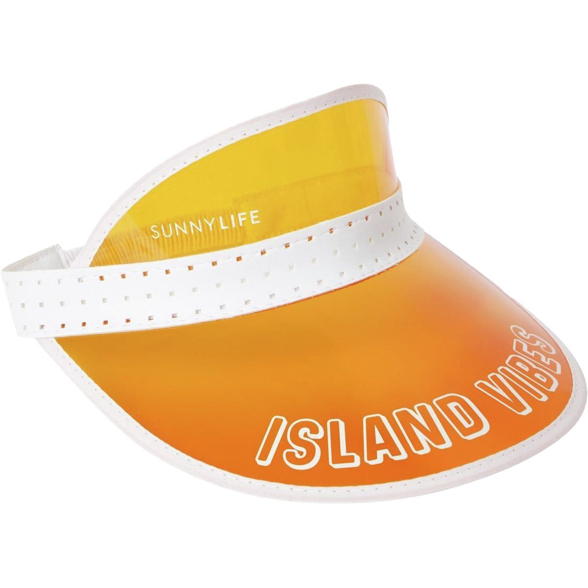 Sunnylife Retro Neon Orange Sun Visor - Accessories